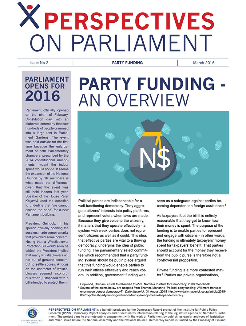 Party Funding - IPPR