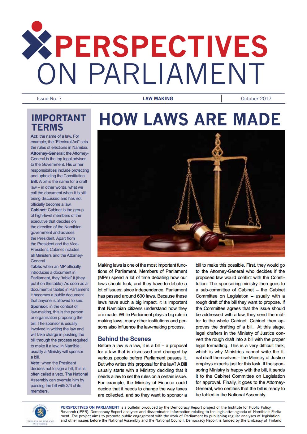 How Laws Are Made - IPPR