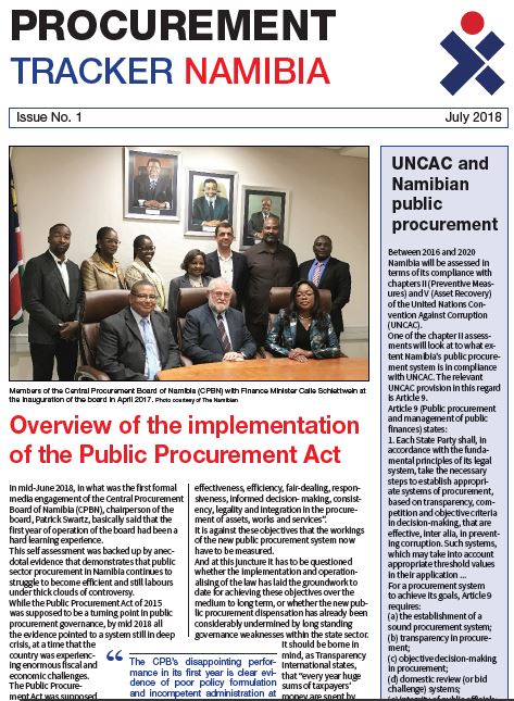 Procurement Tracker Namibia - IPPR